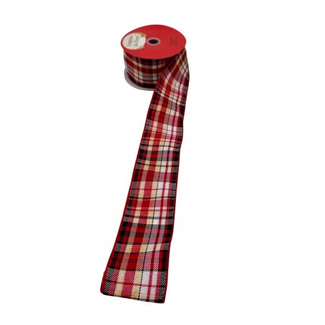 Cinta Navideña Decorativa en Rollo de 9.1m - Floripa Decor