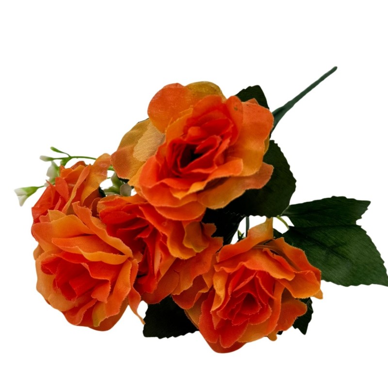 Bouquet De Rosa Abierta (5 Flores) - Floripa Decor