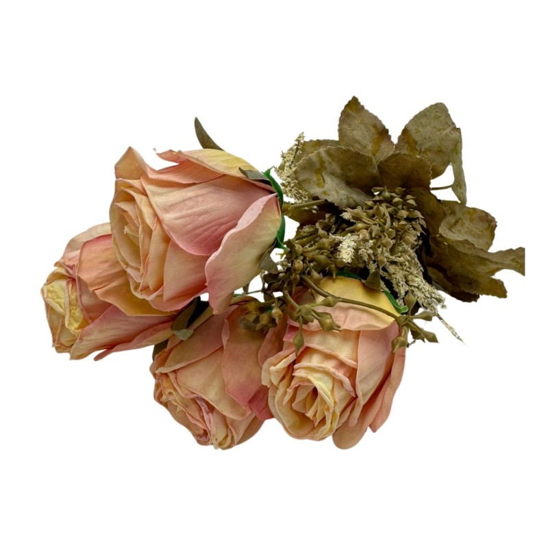 Bouquet De Rosa En Boton - Floripa Decor